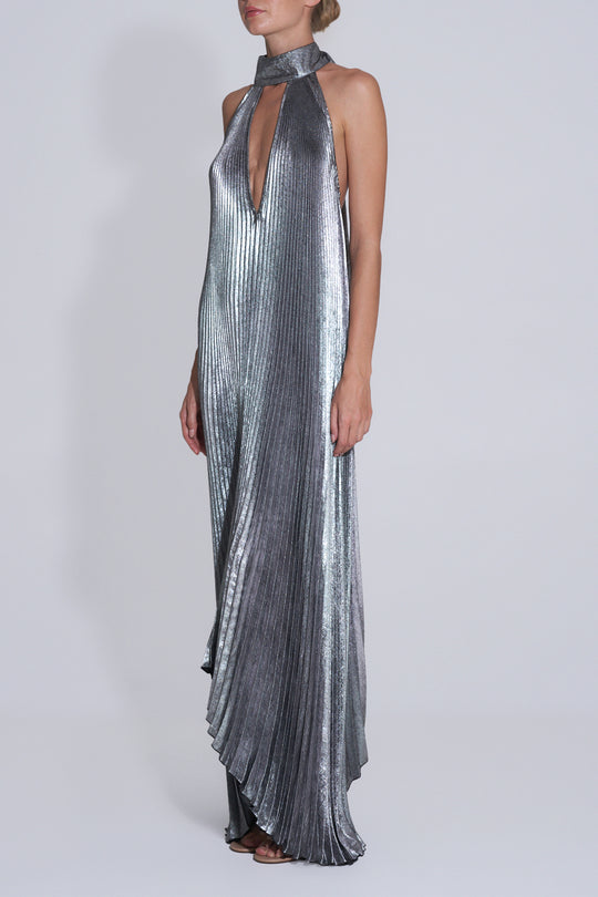 Opera Gown - Gunmetal Shimmer – L'IDÉE | WOMAN
