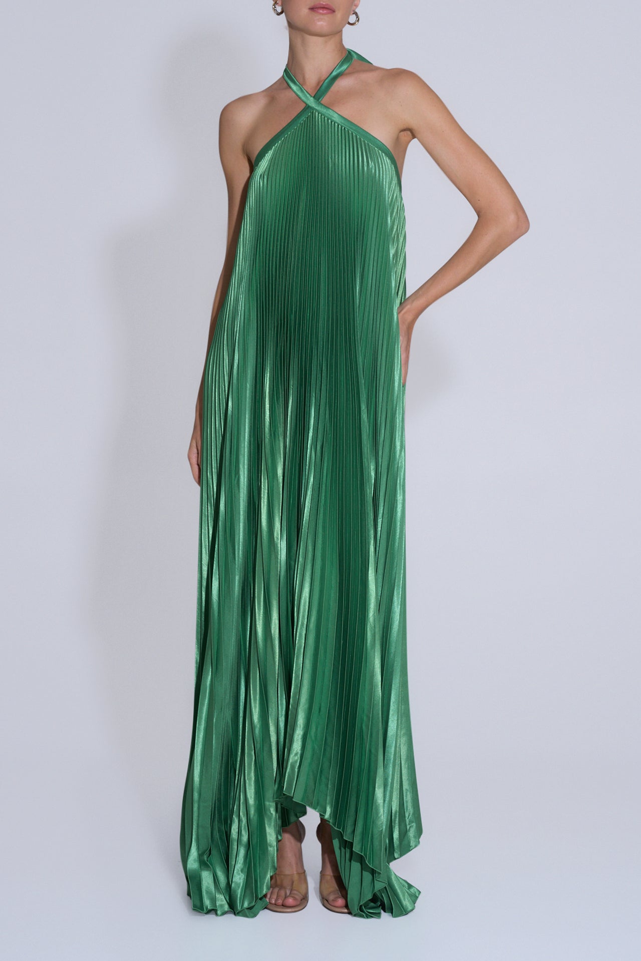 Deesse Gown - Verde – L'IDÉE | WOMAN