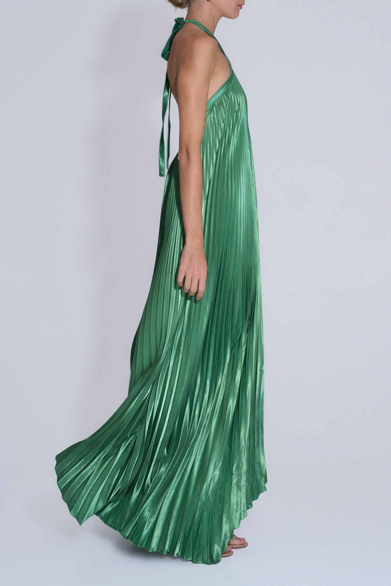 Deesse Gown - Verde – L'IDÉE | WOMAN
