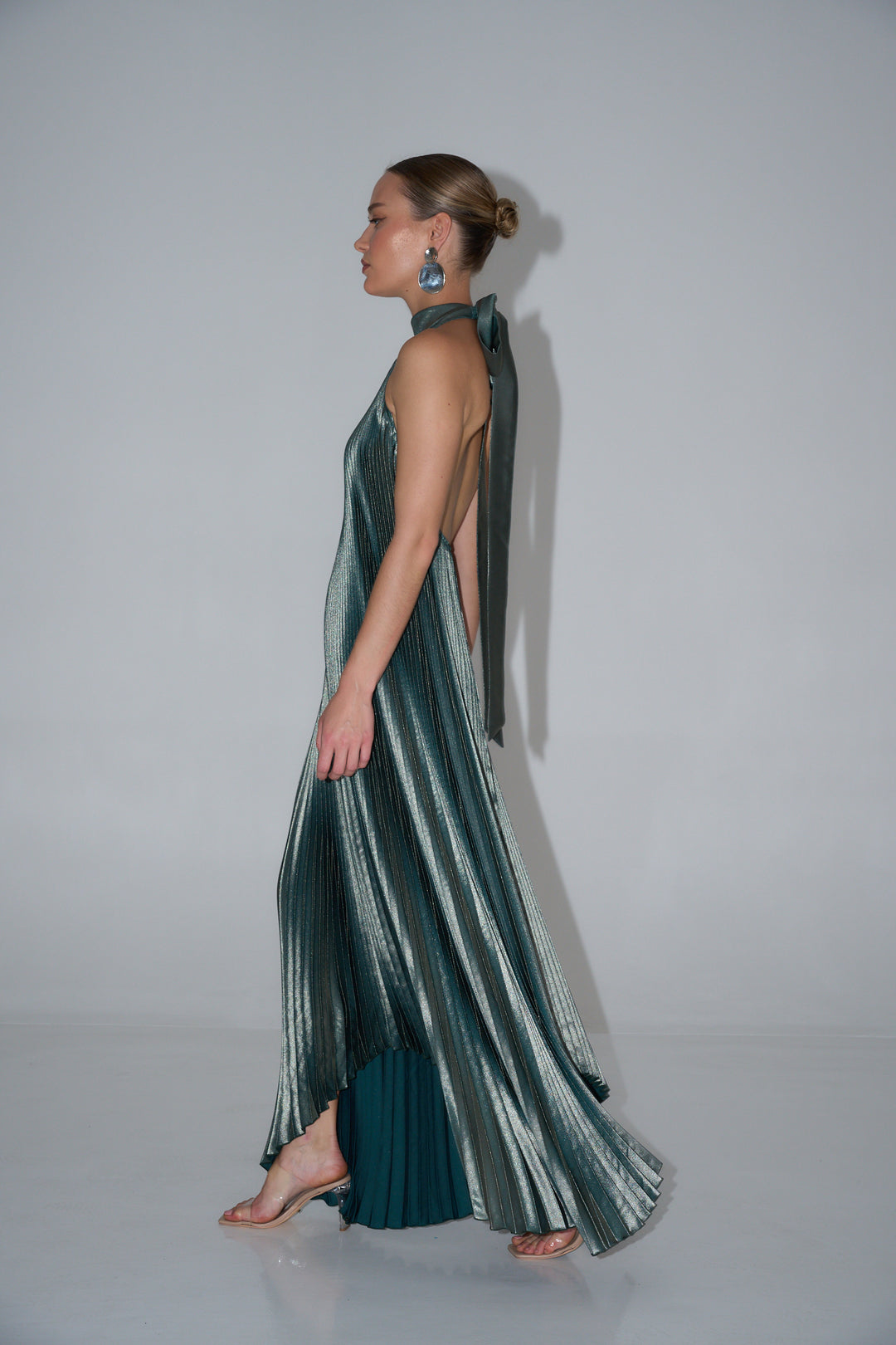 Opera Gown - Oil Shine – L'IDÉE | WOMAN